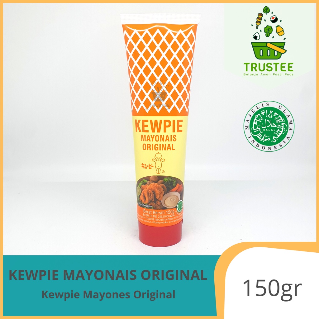 Jual Kewpie Mayonaise Original 150gr Mayo Mayonnaise TUBE | Shopee Indonesia