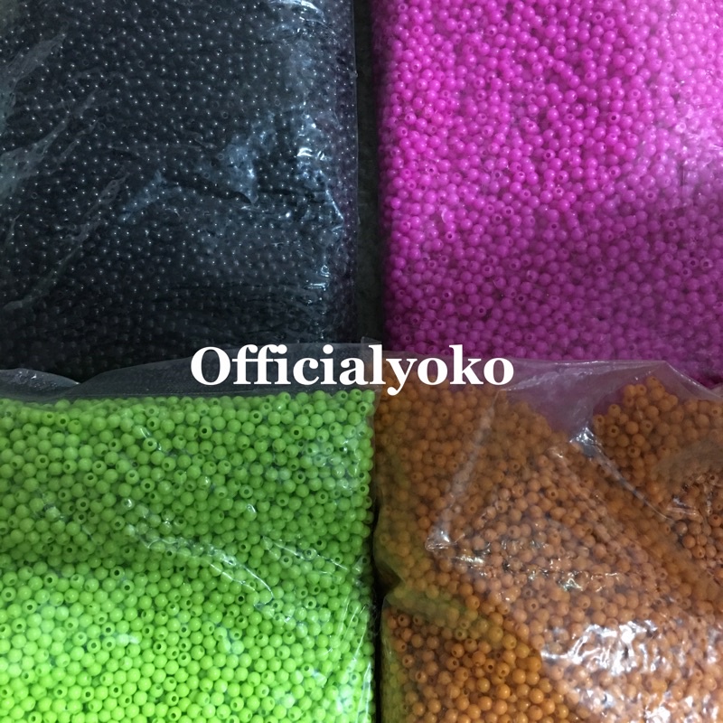 Jual 1/2 pon Manik Mote Susu / Kapur 4mm (225gram) | Shopee Indonesia