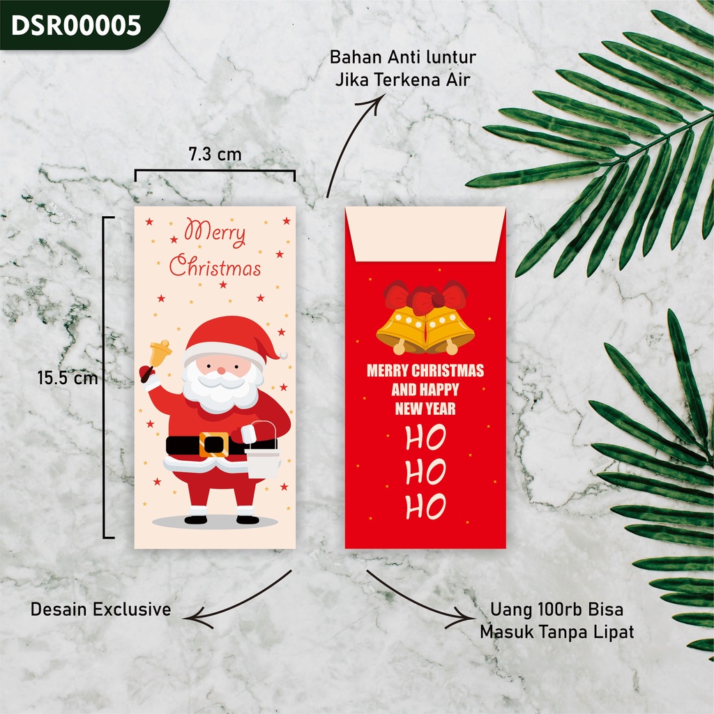 Jual Amplop Angpao Natal DSR00005 [ DESAIN BISA KUSTOM!!! ] | Shopee ...