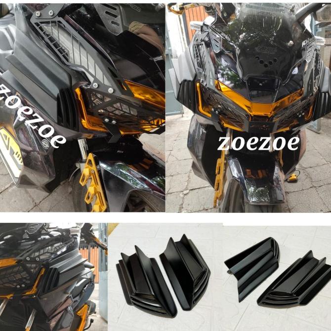 Jual PROMO Side Winglet Diffuser ADV 150 Winglet Air Flow Honda ADV 150 ...