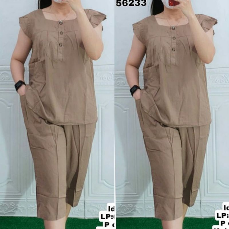 Jual One Set Rayon Wanita Polos Adem | Shopee Indonesia