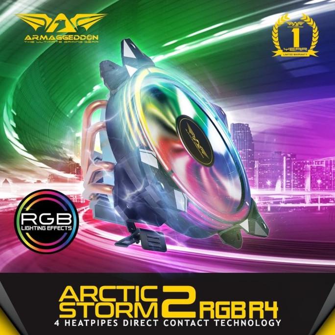 Jual Armaggeddon Artic Storm 2 Rgb R4 Cpu Air Cooler -Garansi Resmi 1 ...