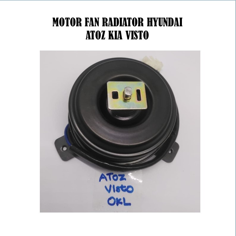Jual MOTOR FAN RADIATOR ATOZ VISTO FAN COOLING RADIATOR HYUNDAI ATOZ ...