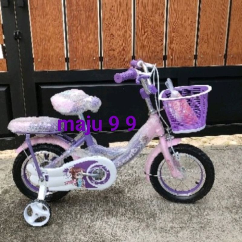 Jual Sepeda Anak 12 inch Genio Iris 2 - 5 Tahun by United Bike | Shopee ...
