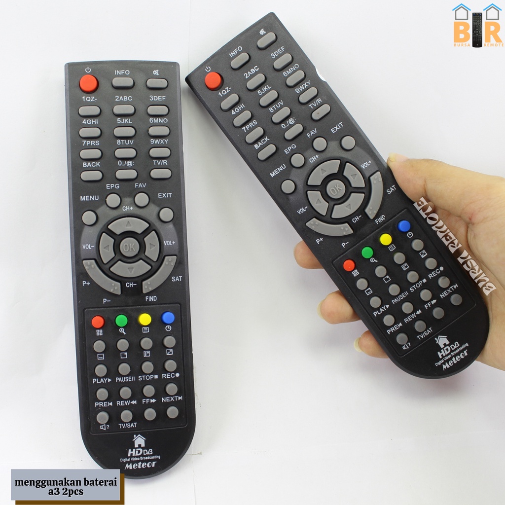 Jual Remot / Remote Receiver Parabola VENUS METEOR HD / Venus Juke / Venus Inova HD tanpa ...