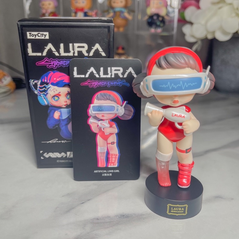 Jual toy city laura cyberpunk - artificial limb girl laura blind box ...