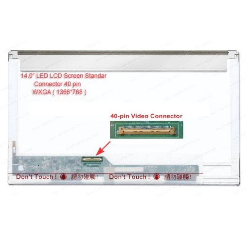 Jual LED LCD 14 STANDAR / TEBAL | Shopee Indonesia