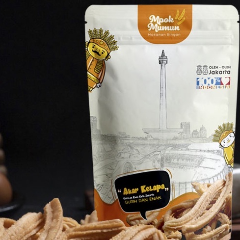 Jual Akar Kelapa betawi manis wijen - Oleh Oleh dari Jakarta Mpok Mumun ...
