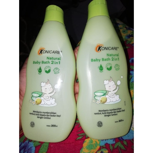 Jual Konicare natural baby bath 2in1 200ml | Shopee Indonesia