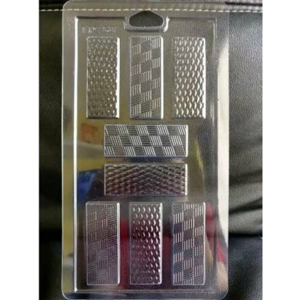 Jual Cetakan coklat pager kue bahan mika/Cetakan pager coklat kue ...