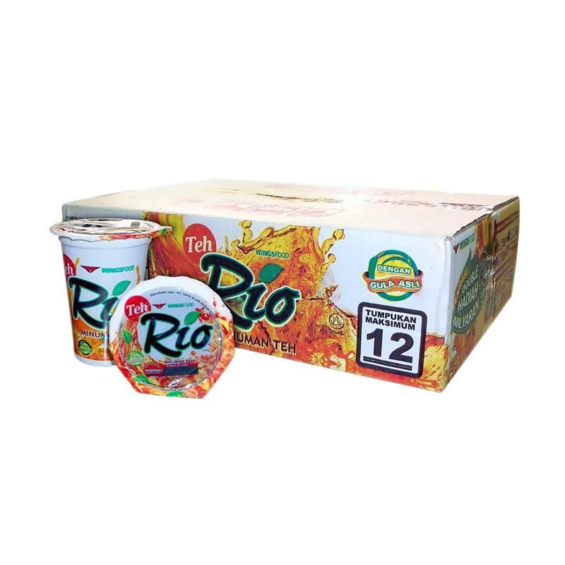 Jual TEH RIO GELAS 180ML ISI 24 PCS | Shopee Indonesia