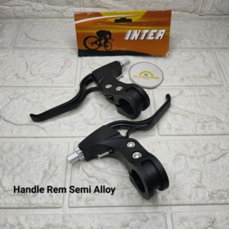 Jual Handle Rem Brake Lever Setengah Alloy INTER Sepeda Lipat Seli MTB ...