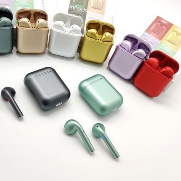 Jual Headset Bluetooth Inpods 12 Eleven Pro Inpods 12 Macaron Eleven ...