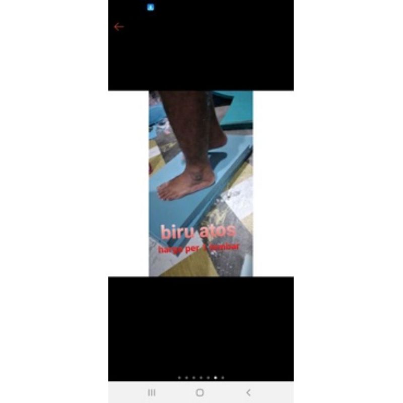 Jual Busa biru atos ukuran CB tebal 4cm harga untuk 1 lembar | Shopee ...
