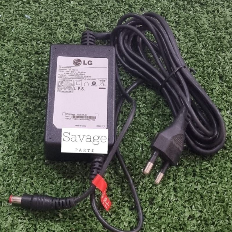 Jual ADAPTOR 2A 12V LG BESAR KOREA ORIGINAL | Shopee Indonesia