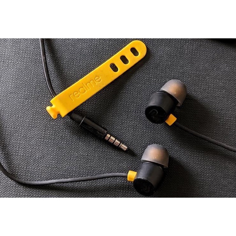 Jual Headset Realme magnet Buds 2 Ma-10 handsfree stereo bass Earphone ...