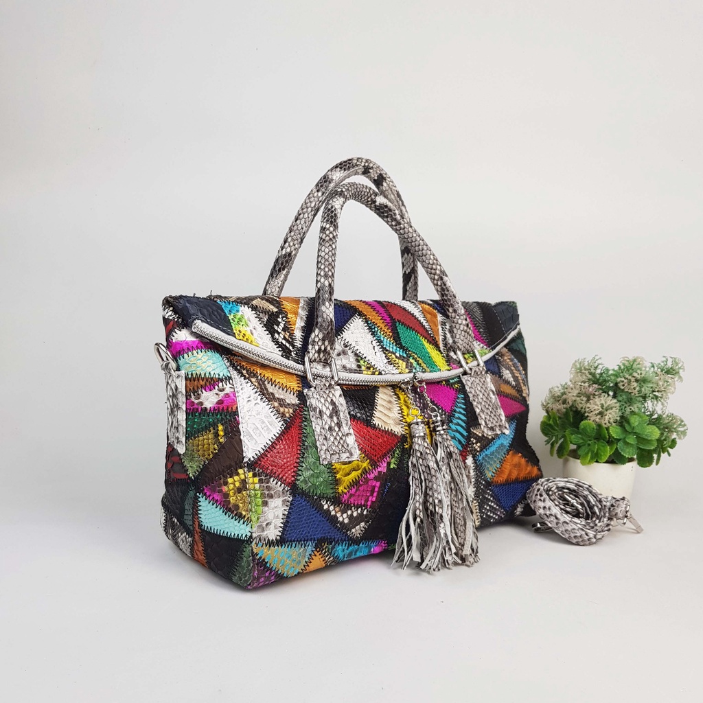 Jual Tas kulit Ular Asli Hinara Pacoa | Shopee Indonesia