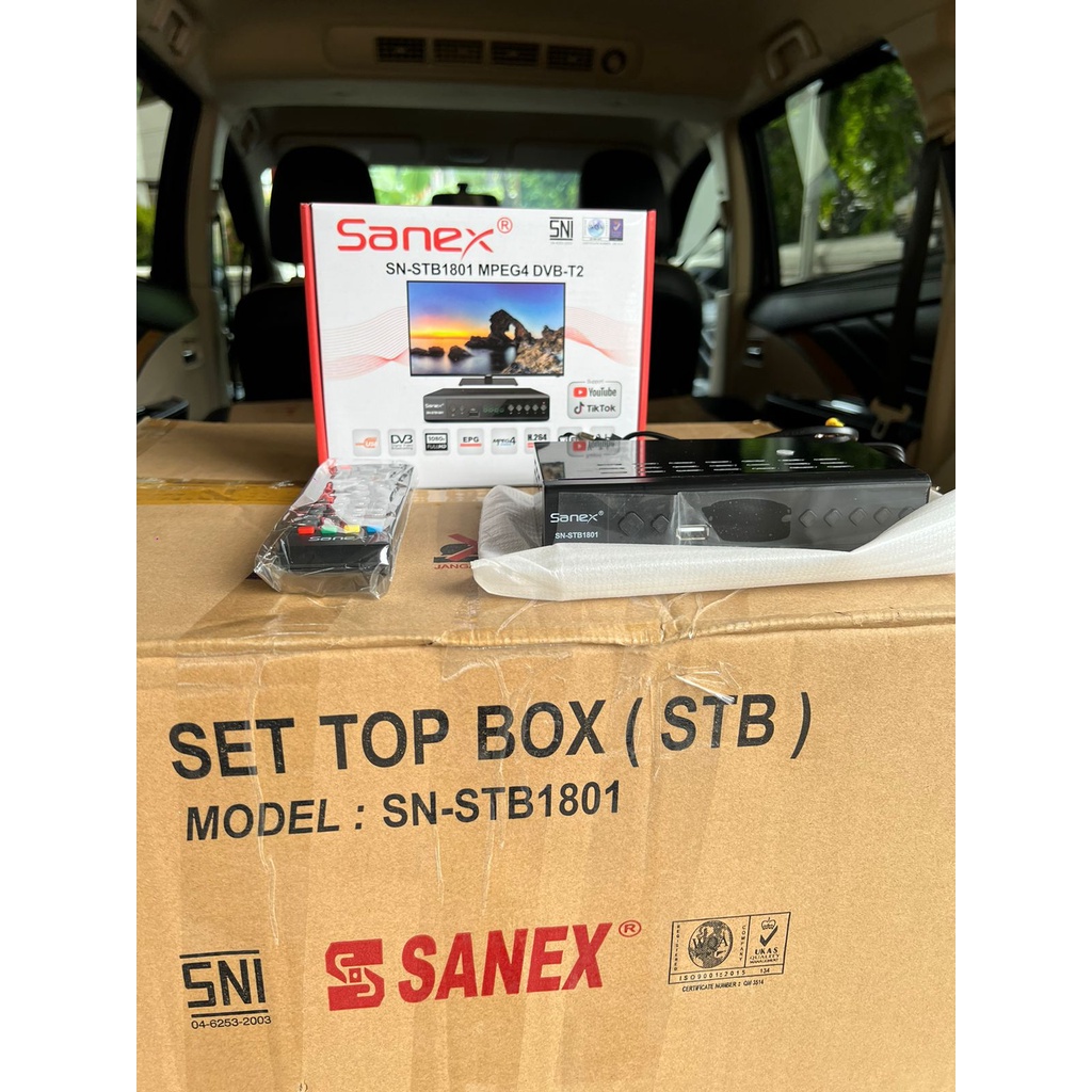 Jual Sanex STB Set Top Box Pro Digital TV Receiver Full HD Megabox ...