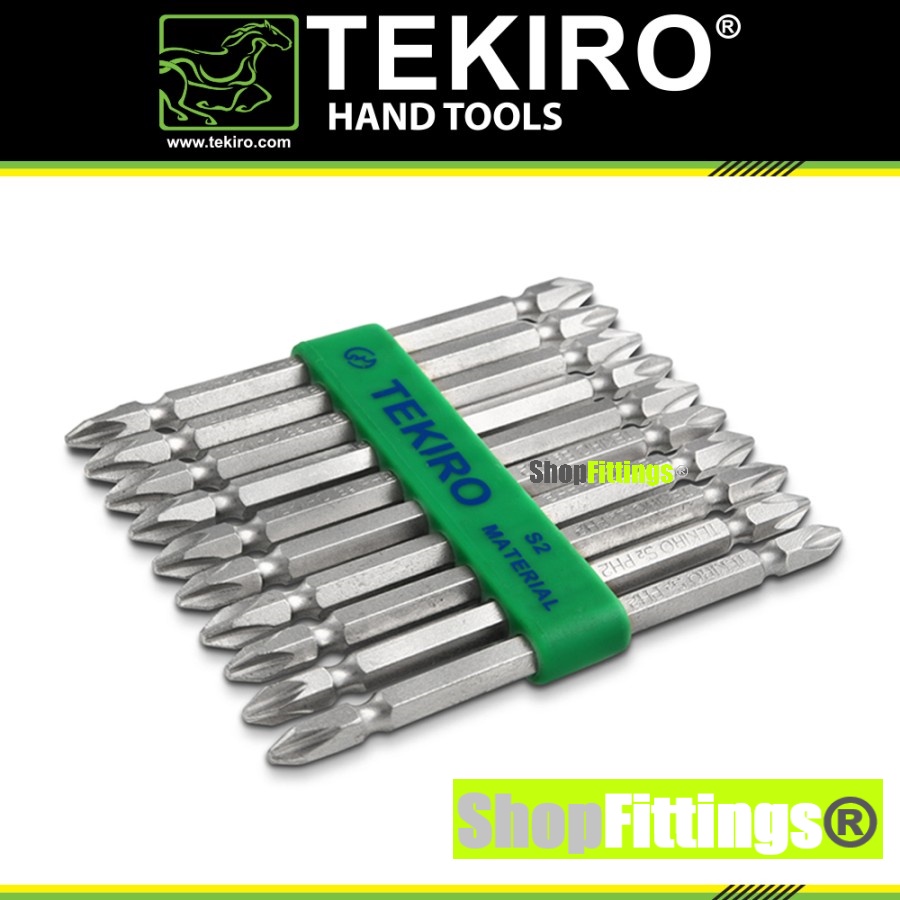 Jual TEKIRO Magnetic ScrewDriver Bit Plus + PH2 x 110mm Mata Bor Obeng ...