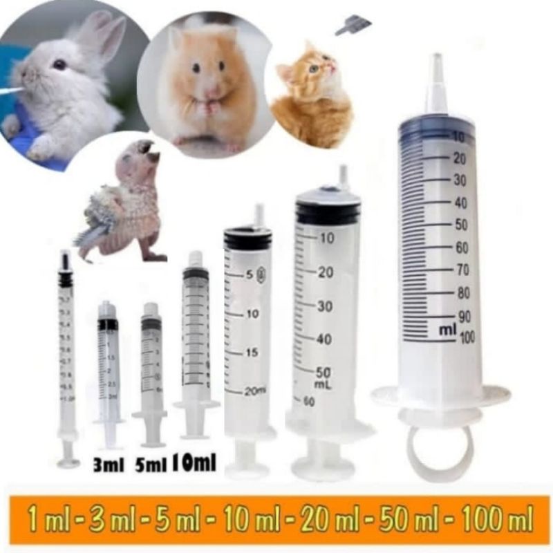 Jual Syringe/Spet/Spuit Suntikan Tanpa Jarum feeding kit food untuk ...