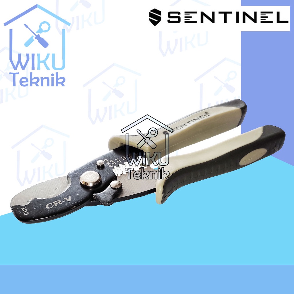 Jual Sentinel Tang Gunting Potong Kupas Kabel Listrik Cable Cutter 7 ...