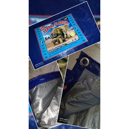 Jual Terpal A3 biru silver (termurah) | Shopee Indonesia