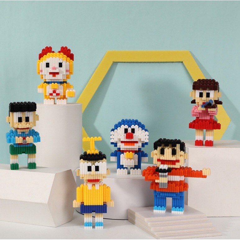 Jual NANO BLOCK DORAEMON MAINAN BUILDING BLOCK BALOK SUSUN BRICKS ...