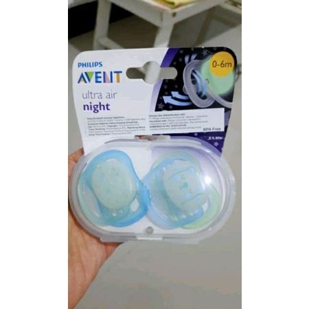 Jual DOT (EMPENG) Bayi Philips avent ultra air 0-6m orthodontic ...