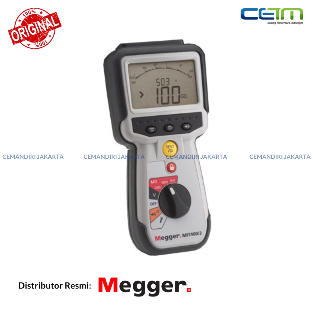 Jual Megger MIT430/2 Insulation Tester | Shopee Indonesia