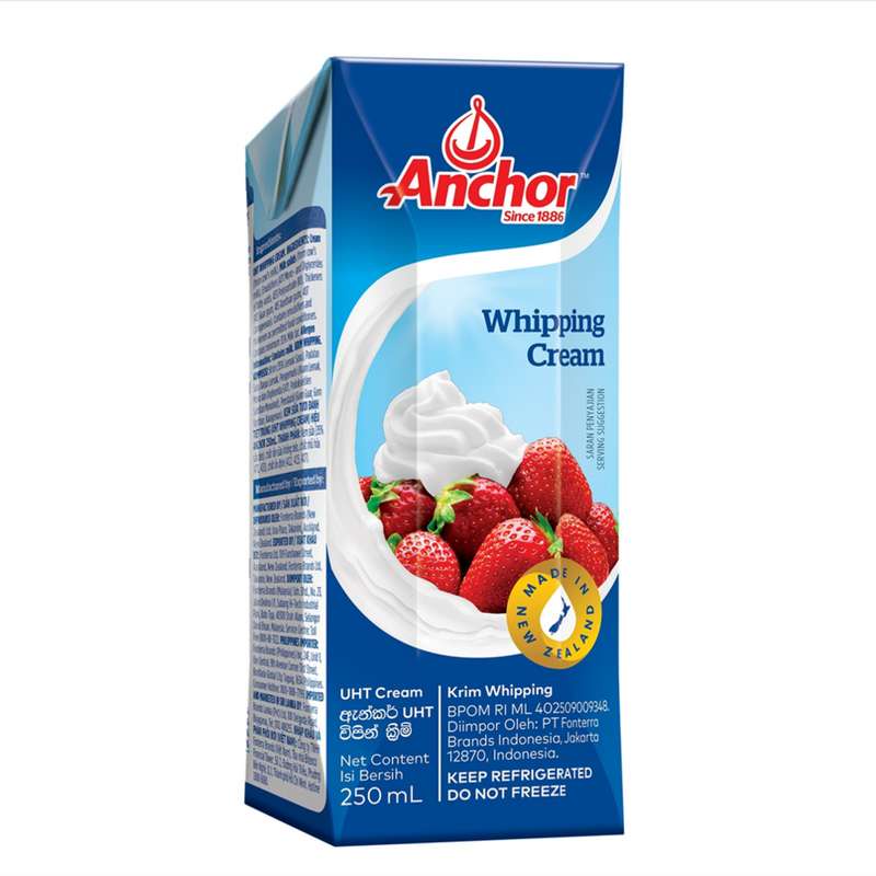 Jual ANCHOR WHIPPING CREAM 250 GR | Shopee Indonesia