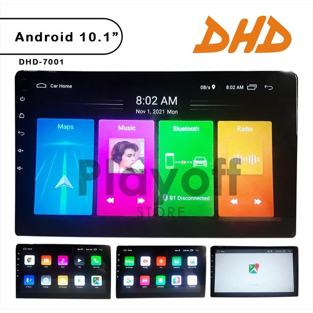 Jual Head Unit ANDROID Double Din DHD 10 Inch GPS BLUETOOTH MIRRORLINK ...