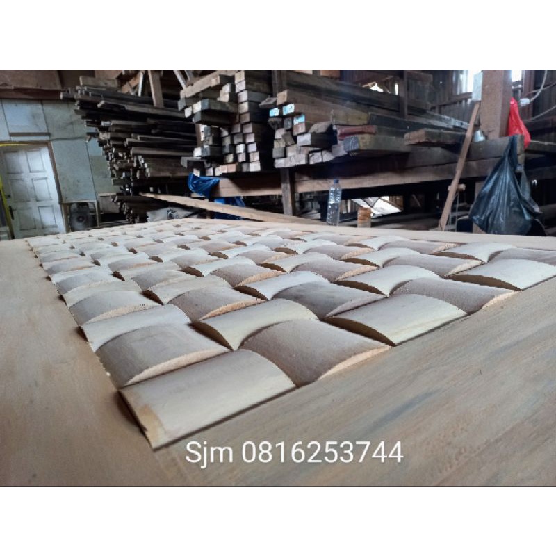 Jual pintu anyaman kayu meranti | Shopee Indonesia