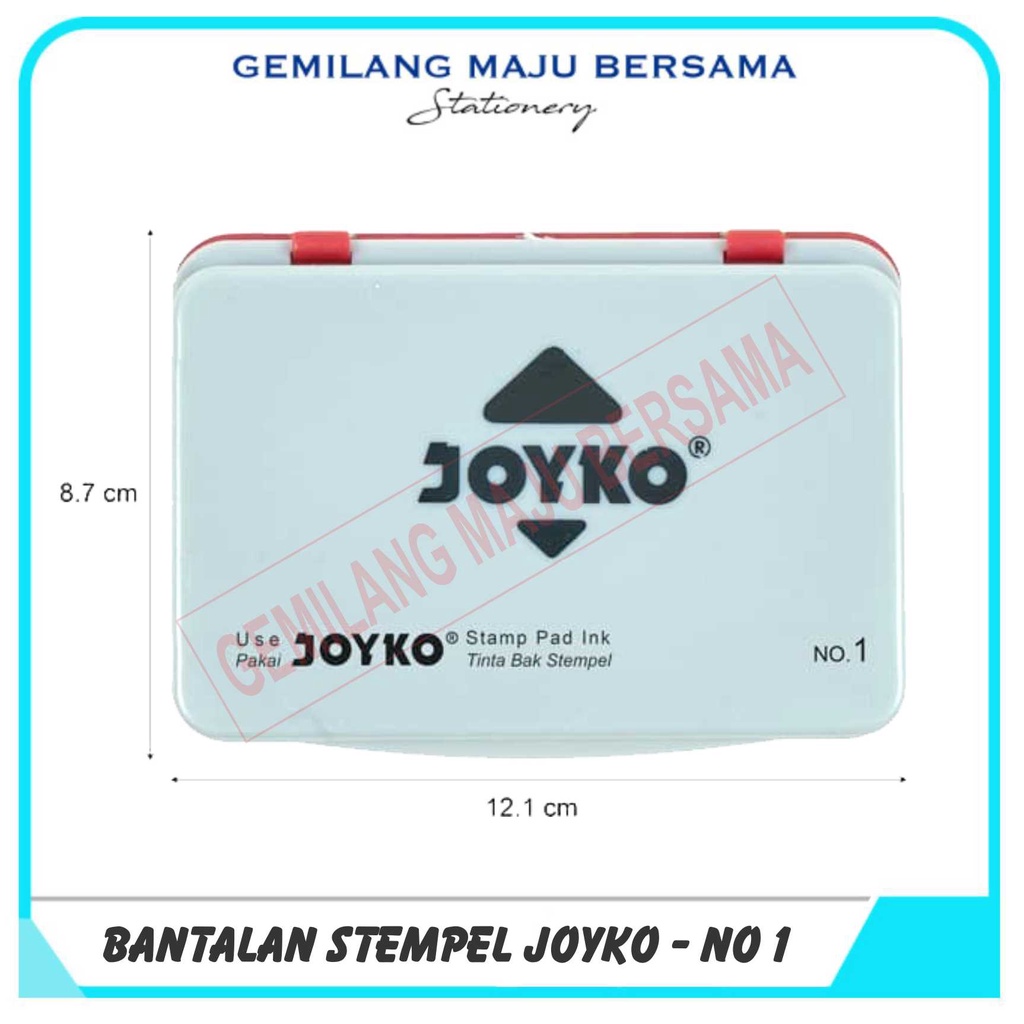 Jual Bantalan Stempel / Stamp Pad Joyko No. 1 | Shopee Indonesia