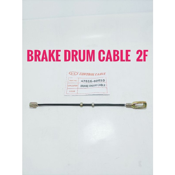 Jual Brake Drum Cable Toyota 2F Kabel Tromol Toyota FJ40 Merk SK Japan ...