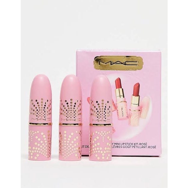 Jual MAC - Mini Lipstick Set - Taste of Bubbly Mini Lipstick - MAC ...