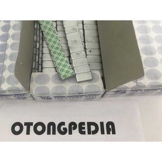 Jual Besi balancing tempel / Balance bukan Timah / Wheel balancing ...