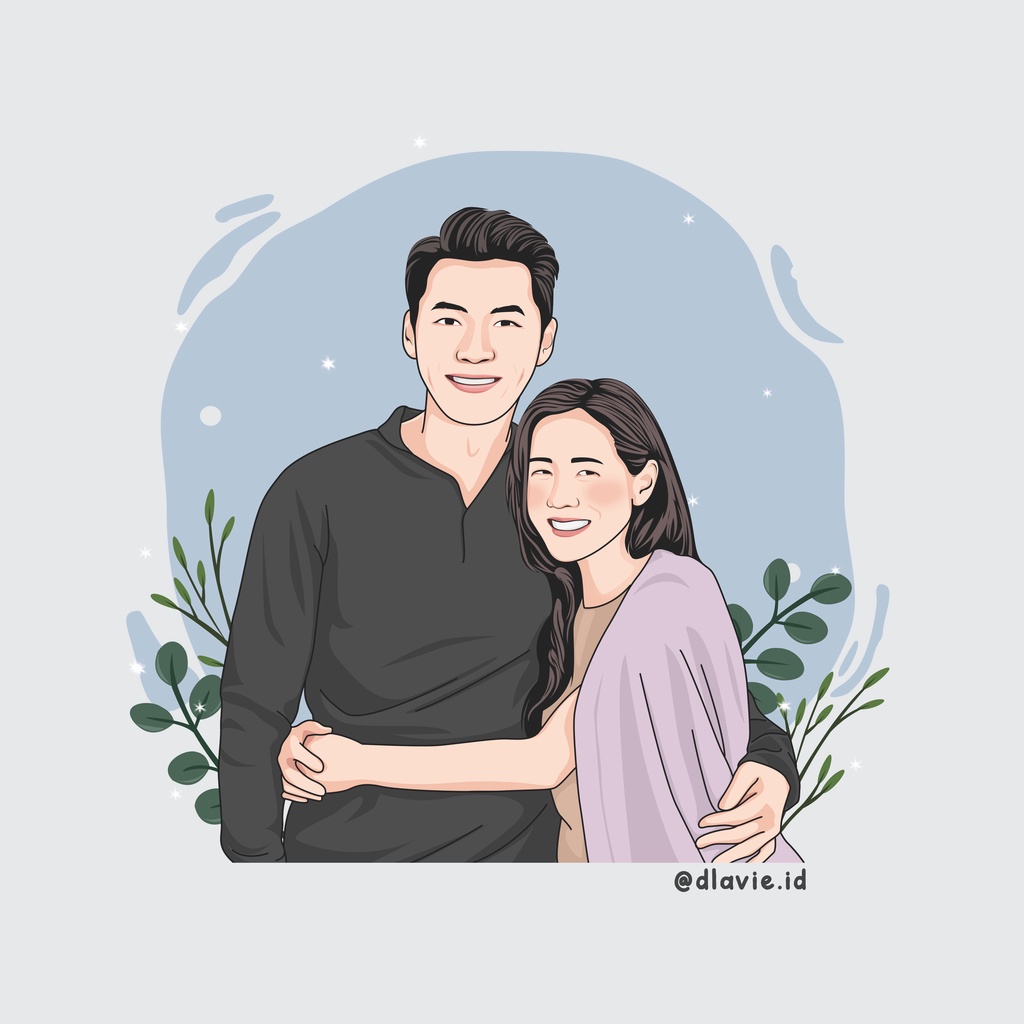 Jual [Minio Style] Softfile Illustration | Simple Vector Ilustrasi Wajah/Desain Simple Ilustrasi ...