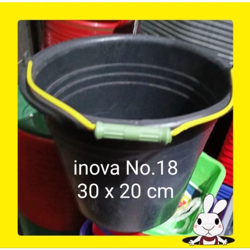 Jual ember plastik, gagang besi, inova no.18 | Shopee Indonesia