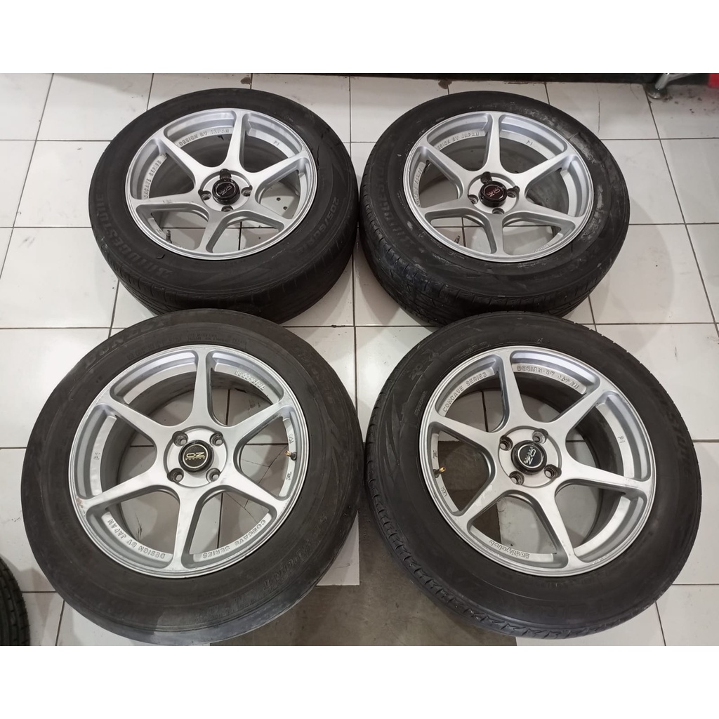 Jual VELG MOBIL SECOND OZ RING 16 LEBAR 7 PCD 4X100 ET 38 (BAN BONUS) | Shopee Indonesia