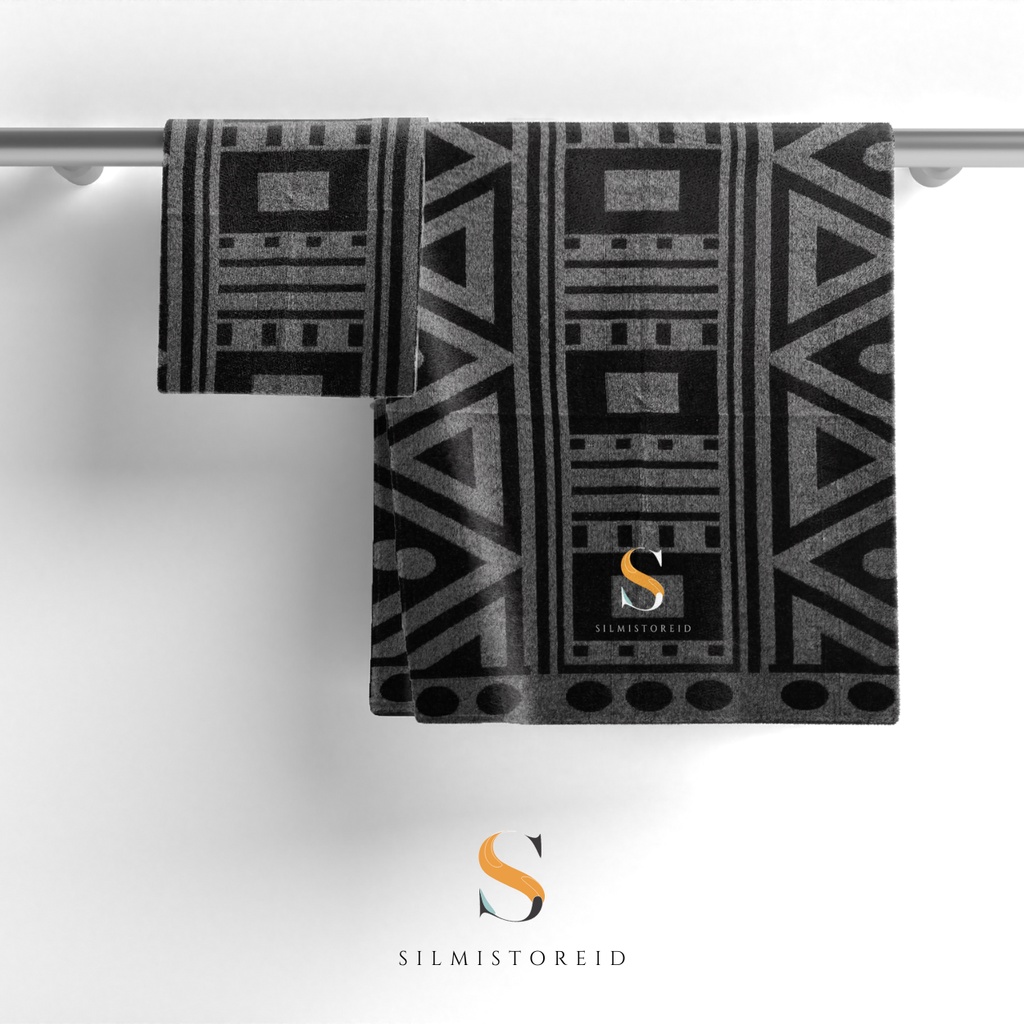 Jual Handuk Mandi Dewasa Size 70x140 Motif Lombok Full Katun | Shopee ...