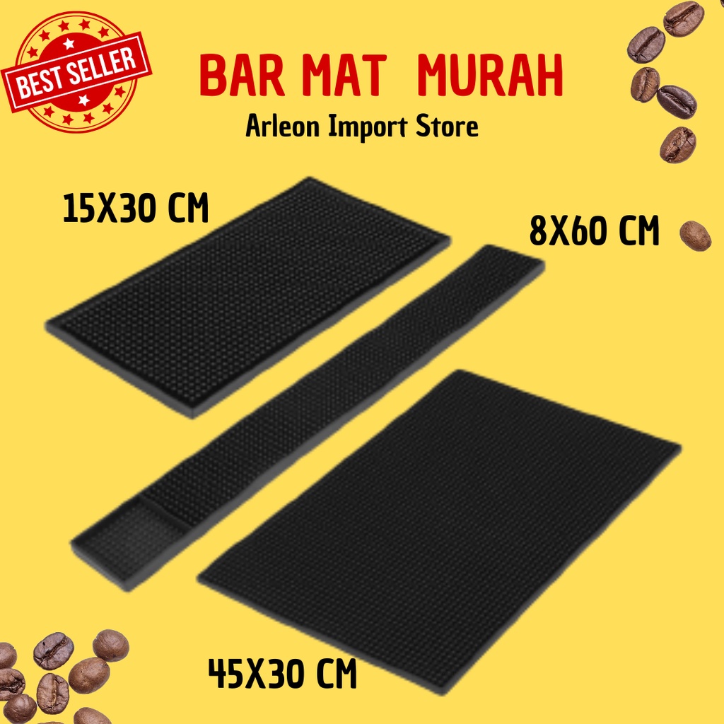 Jual Termurah Bar Mat Bartender Tatakan Gelas Karet 15X30 / 8X60 ...