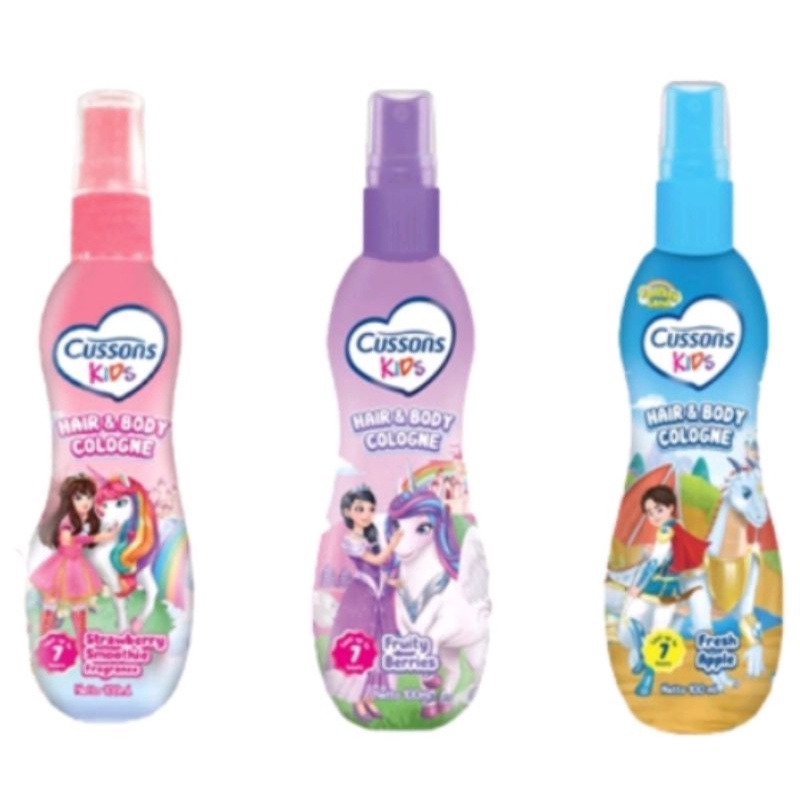 Jual Cussons Kids Hair & Body Cologne 100ml / Parfum anak 100ml ...