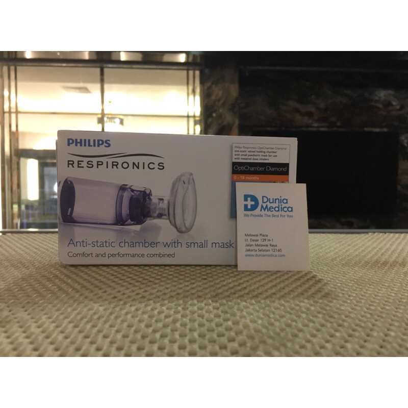 Jual Philips Respironics Optichamber Diamond with Small Mask | Shopee ...