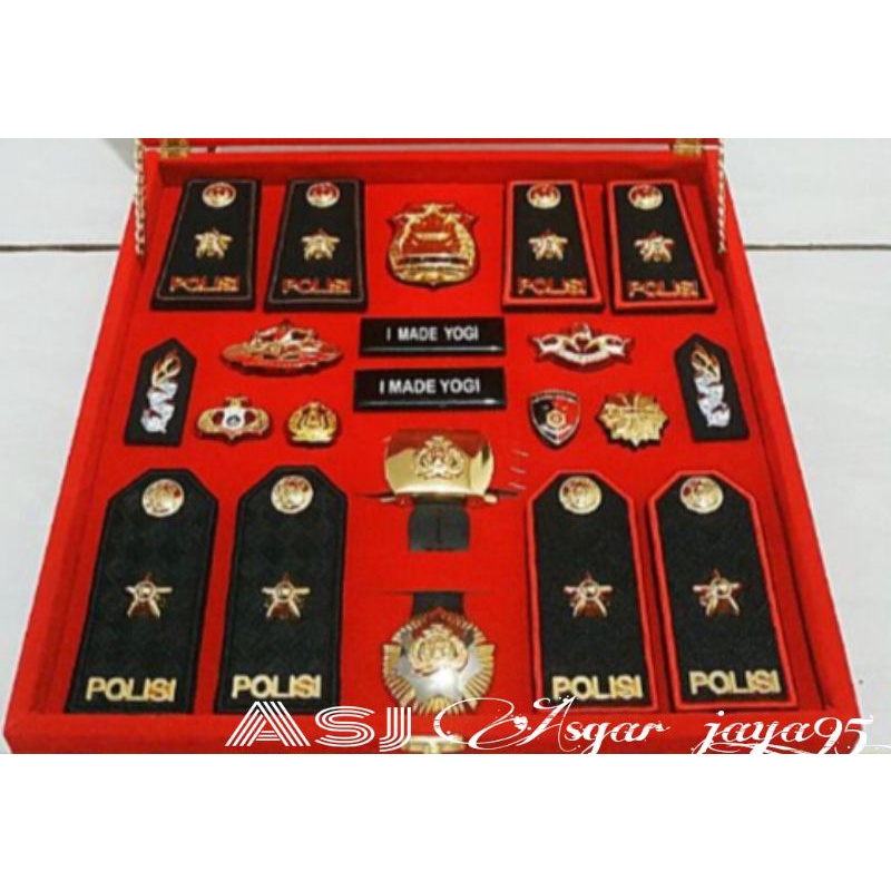 Jual tanda pangkat kompol polisi exclusive produk pdh pdu perlengkapan ...