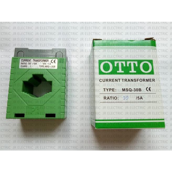 Jual OTTO Current Transformer CT MSQ-30B CT-30/5A - CT-250/5A KECIL ...