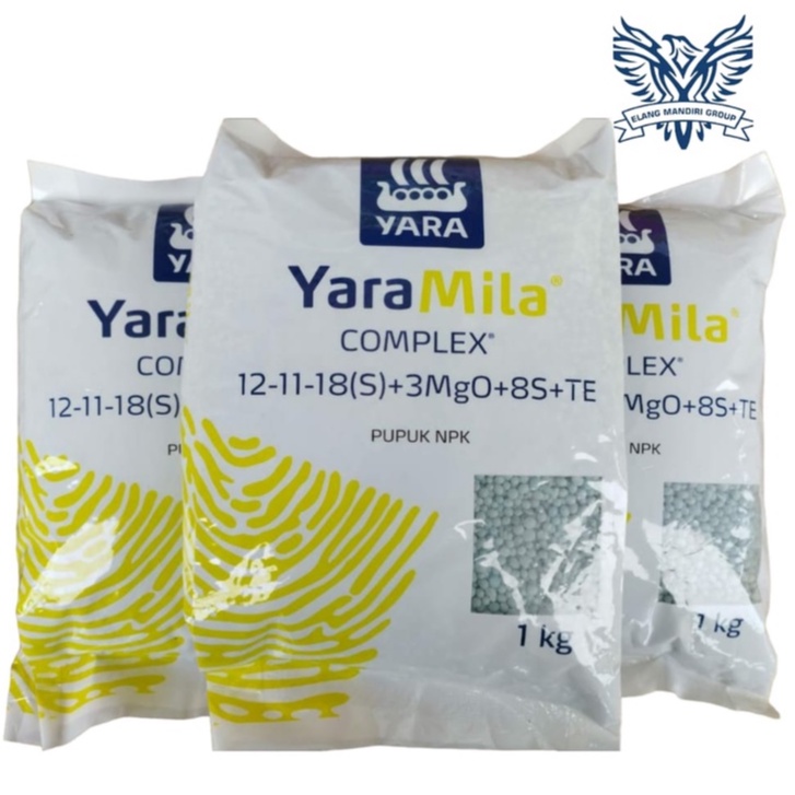 Jual NPK Yaramila Yara mila Complex Pupuk sayuran dan buah buahan 12-11 ...