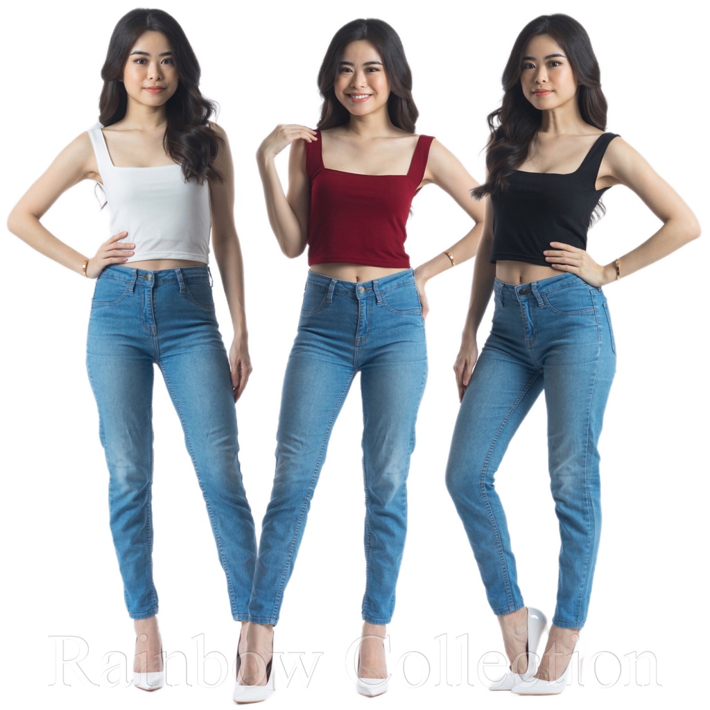 Jual RAINBOW - JOY TANK TOP /Square Tanktop/ Baju Atasan Wanita/ Crop ...