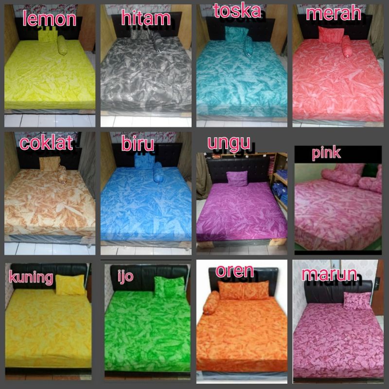 Jual SPREI BALI BERCAK POLOS BALI(chat admin untuk pilihan warna ...
