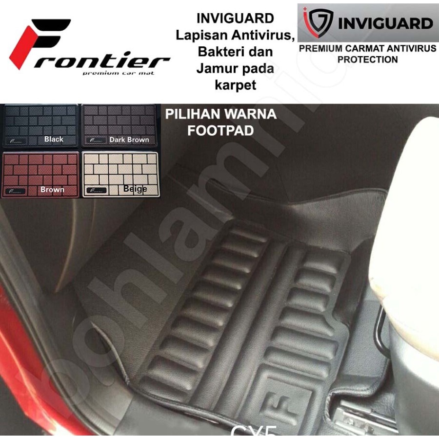 Jual Karpet Mobil 3D Custom FRONTIER INNOVA REBORN 2016 - now ongkir ...