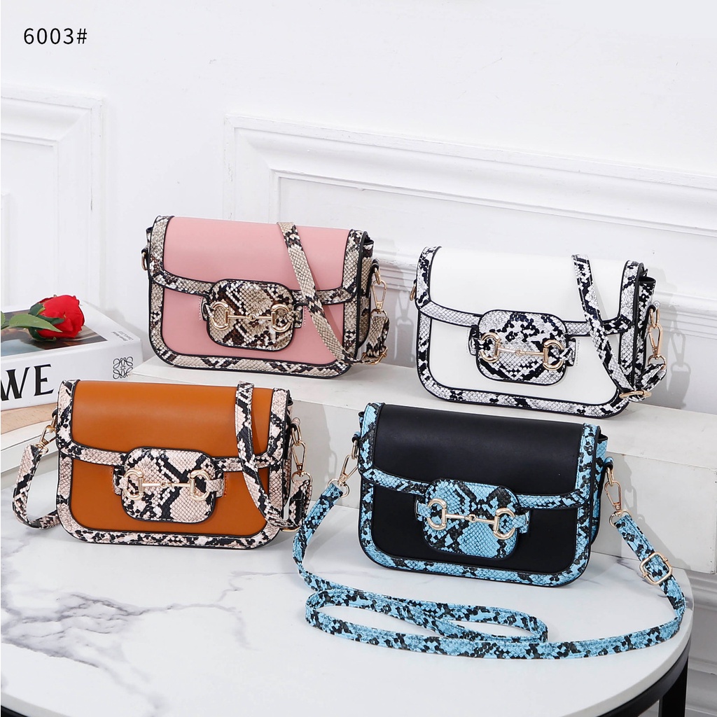 Jual 6003 GC Horsebit Python ~BV | Shopee Indonesia